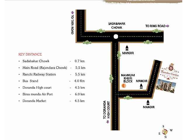 Shree Ramdeo Garden Namkum, Ranchi | Price List & Brochure, Floor Plan ...