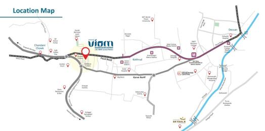 Shree Venkatesh Buildcon Shree Venkatesh Viom Map - Kothrud, Pune ...