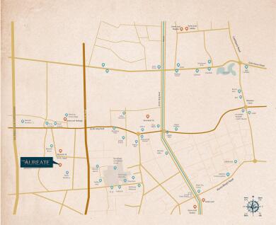 Vraj Group Vadodara The Aureate Map - Bhayli, Vadodara Location Map