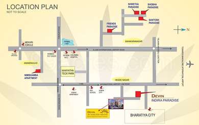 Shreedevi Developers Shreedevi Devin Sri Samruddh Paradise Map ...
