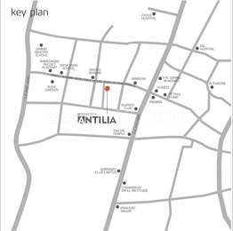 Shreeya Infrastructure Ahmedabad Shreeya Antilia Map - Bodakdev ...