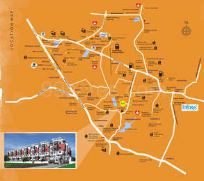 Shri Balaji Builders Shri Balaji Ocean Map - Bommasandra, Bangalore ...