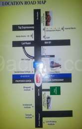 Shri Bankey Bihari Developers Shri Bankey Bihari Aaditya City Map - NH ...