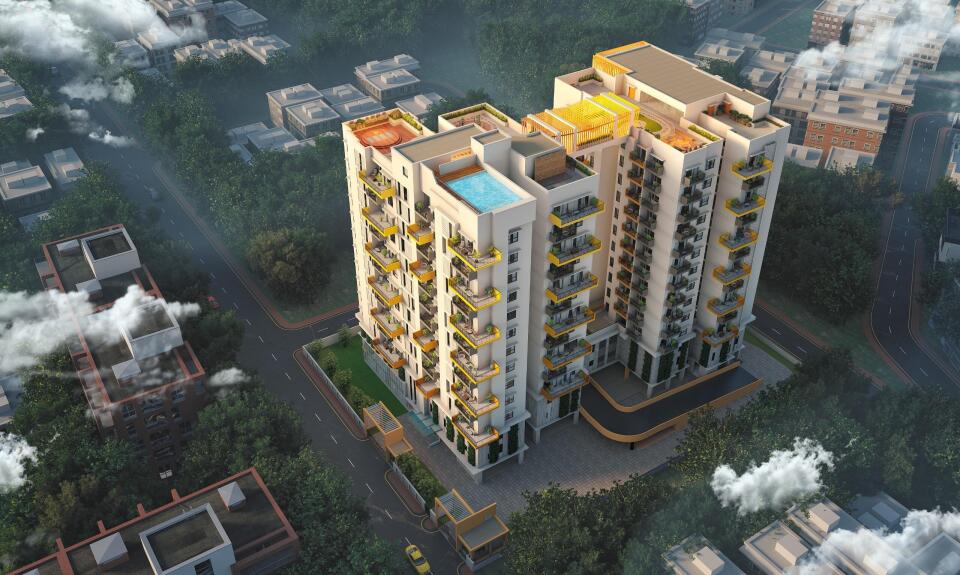 Ganpati Solitaire Bariatu, Ranchi | Price List & Brochure, Floor Plan ...