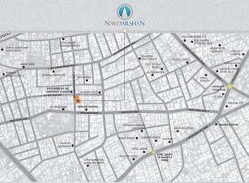 Shri Parshva Shri Nav Darshan Map - Paldi, Ahmedabad West Location Map