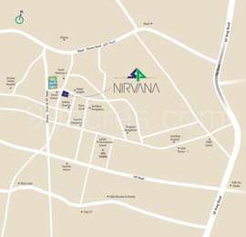 Shri Parshva Shri SP Nirvana Map - Ghuma, Ahmedabad Location Map