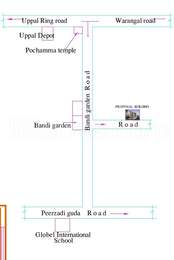 Shri Sai Construction Shri Sri Sai Residency Map - Boduppal, Warangal ...