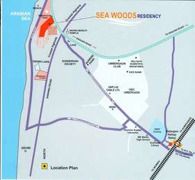 Shri Shakti Builders Shri Sea Woods Residency Map - Umargam, Valsad ...