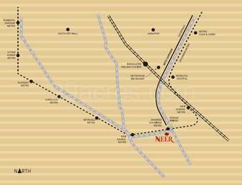 Indicon Estates Kolkata Indicon Neer Map - EM Bypass, Kolkata South ...