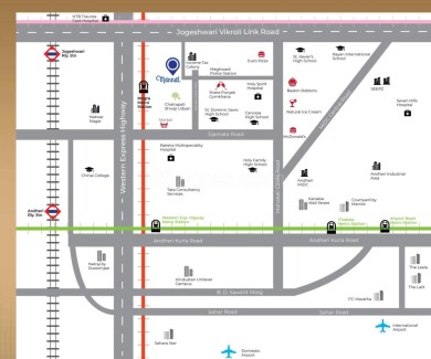 Agrawal Builders and Developers Agrawals Mannat Map - Andheri East ...