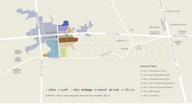 Shrinivas Organisors Super Arcade Map - Kalol, Gandhinagar Location Map