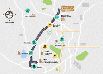 Shriram Properties Shriram Codename Destination Map - Devanahalli ...