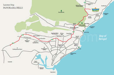 Shriram Properties Shriram Panorama Hills Map - Madhurawada ...