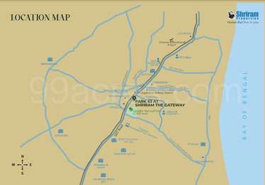 Shriram Properties Shriram Park 63 Map - Perungalathur, Chennai South ...