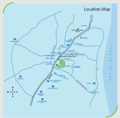 Shriram Properties Limited Shriram Park 63 Map - Perungalathur, Chennai ...