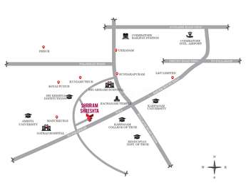 Shriram Properties Limited Shriram Shreshta Map - Madukkarai ...