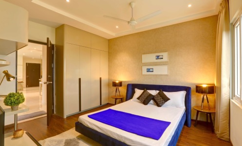 3 BHK / Bedroom Apartment / Flat for rent in Shriram Greenfield ...