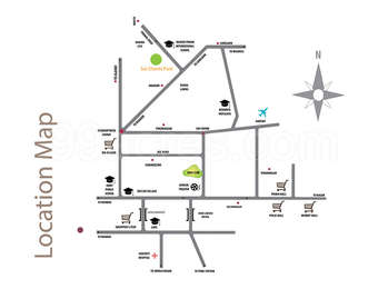Shriram Realty Shriram Sai Shanti Park Map - Lohegaon, Pune Location Map
