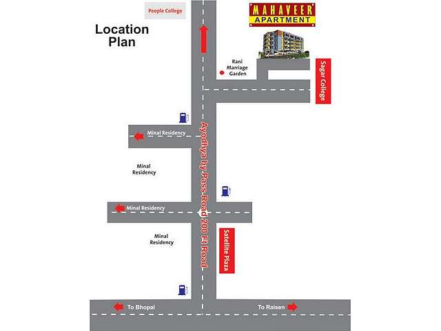 Shriram Mahaveer Apartment Ayodhya Bypass , Bhopal Resale Price List, Brochure, Floor Plan ...