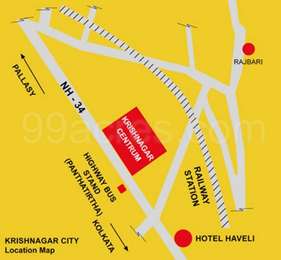 Shristinagar Guwahati Shristi Krishnagar Sentrum Map - Krishnanagar ...