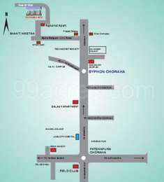 Shubh Group Udaipur Shubh Tower Map - Badgaon, Udaipur Location Map