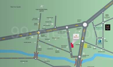 Shubh Developers Shubh Shagun Map - Kharadi, Pune Location Map
