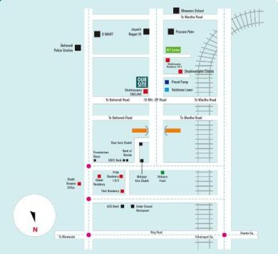 Shubh Swapn Builders Shubh Swapn Arcade Map - Narendra Nagar, Nagpur ...