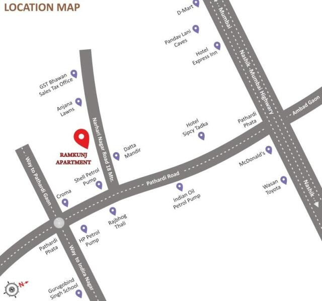 Ramkunj Apartment Pathardi, Nasik | Price List & Brochure, Floor Plan ...