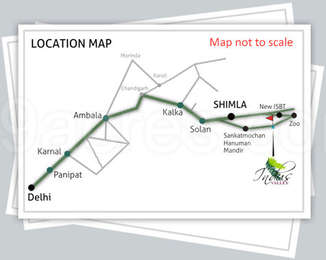 Shubham Group Delhi Shubham Indus Valley Chail Map - Chail, Shimla ...