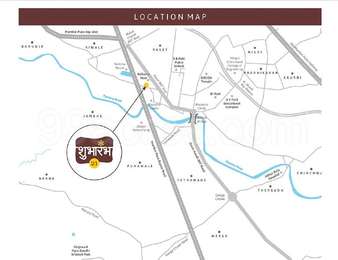 Shubharambh Properties Shubharambh 21 Map - Ravet, Pune Location Map