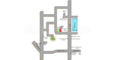 Siddha Group Siddha Nirvana Map - Ballygunge, Kolkata South Location Map