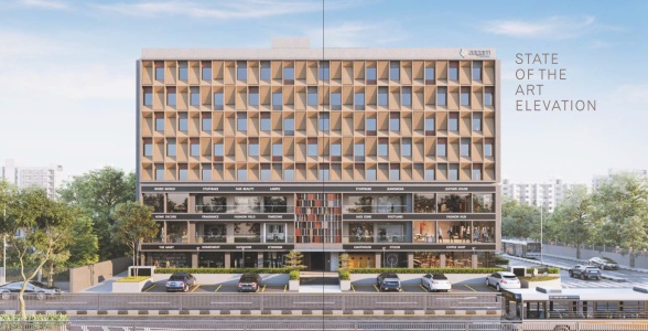 Bare shell Office Space for sale in Siddham Aagam Avenue Sabarmati ...