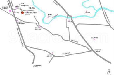 Siddharth Constructions Siddharth Yashwant Society Map - Balewadi, Pune ...