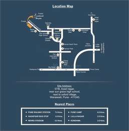 Siddharth Creations Siddharth Heights Map - Azad Nagar, Kothrud ...
