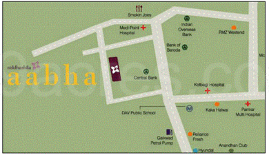 Siddhashila Group Builders Siddhashila Aabha Map - Aundh, Pune Location Map