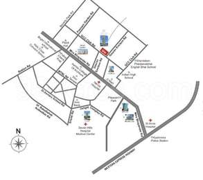 Siddhi Landscapes LLP Aster Map - Mira Road, Mira Bhayandar Location Map