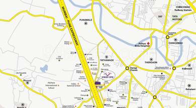 Siddhivinayak Groups Siddhivinayak Vision One Map - Wakad, Pune ...