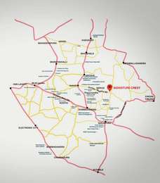 Signature Dwellings Signature Crest Map - Gunjur, Near Varthur ...