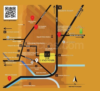 Signature Group Kolkata Signature The Landmark Map - Dum Dum Park ...
