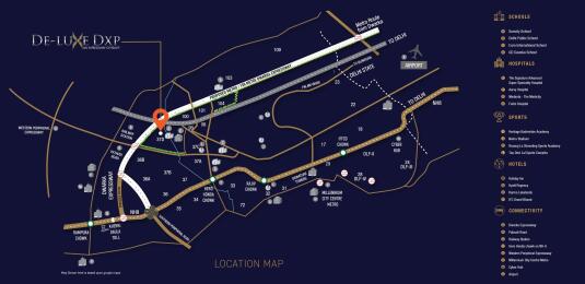 Signatureglobal India Limited Signature Global Deluxe DXP Map - Sector ...