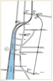 Salarpuria Group Suncrest Estate Map - Rajpur, Southern Bypass Location Map