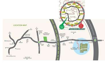 Sikara Avenues Sikara Model Colony Map - Choutuppal, Yadadri ...