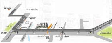 Sikhara Projects and Infra Sikhara Bliss Map - Attapur, Hyderabad ...