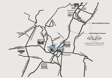 Sikka Group Sikka Kimaya Greens Map - Doon IT Park, Dehradun Location Map