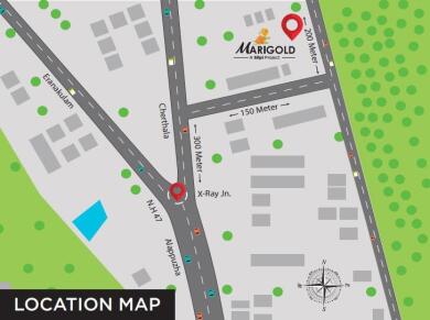 Silpi Projects Silpi Marigold Map - Cherthala, Alappuzha Location Map