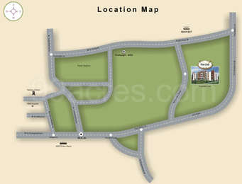 Silver Builders Silver Crest Map - Thiruvalla, Pathanamthitta Location Map