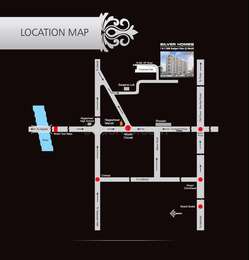 Silver Group Pune Silver Homes Map - Moshi, Pune Location Map