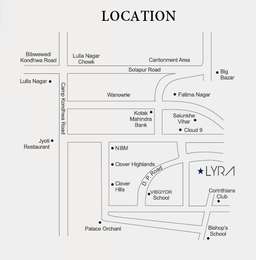 Simran Constructions Builders Simran Lyra Map - NIBM, Pune Location Map