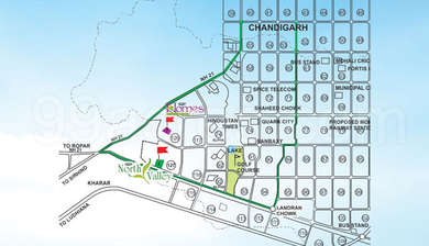 Singla Builders and Promoters Mohali SBP North Valley Map - Sector-127 ...