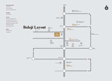 Siri Balaji Navanirman Balaji Layout Map - Gantiganahalli, Bangalore ...